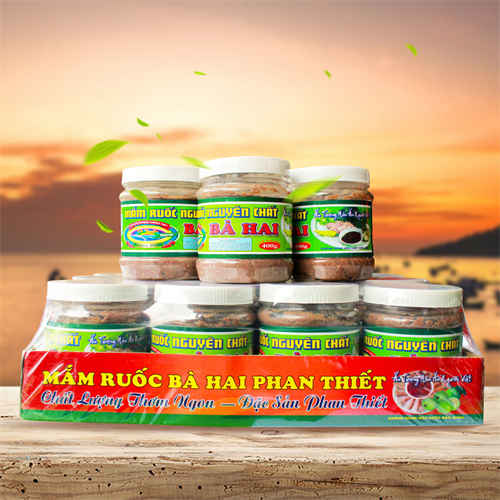 Mắm ruốc Bà Hai nguyên chất Hủ 300gr